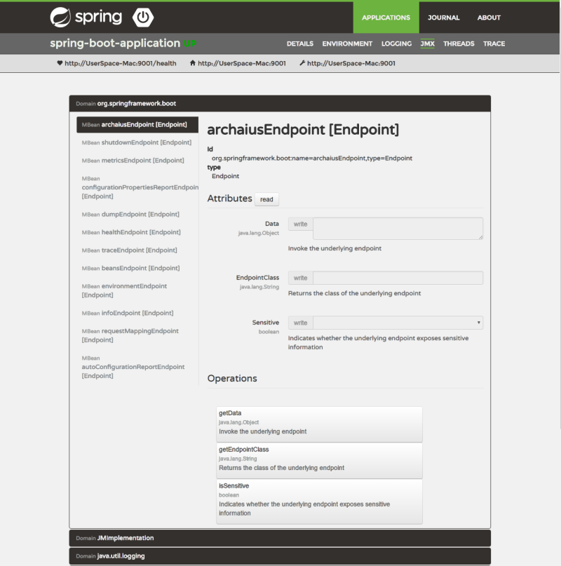 [Spring Boot] Admin Web Interface 추가 하기 : 네이버 블로그