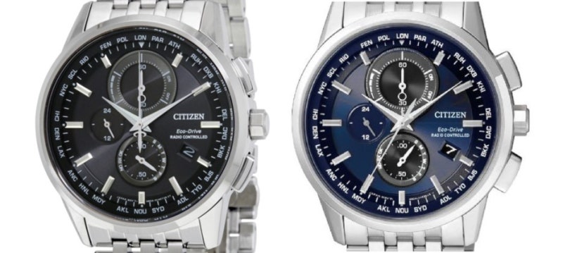 Citizen 시티즌 월드 크로노그래프 A-T 에코 드라이브, AT8110-61L 및 AT8110-53E : 네이버 블로그