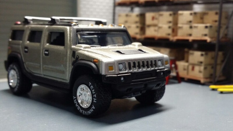 1/64 diecast #010 2003 HUMMER H2 / JOHNNY LIGHTNING : 네이버 블로그