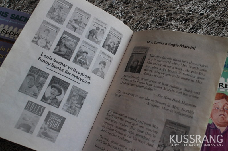 THE MARVIN REDPOST SERIES BY LOUIS SACHAR 마빈 레드포스트 챕터북 #3 IS HE A GIRL ...