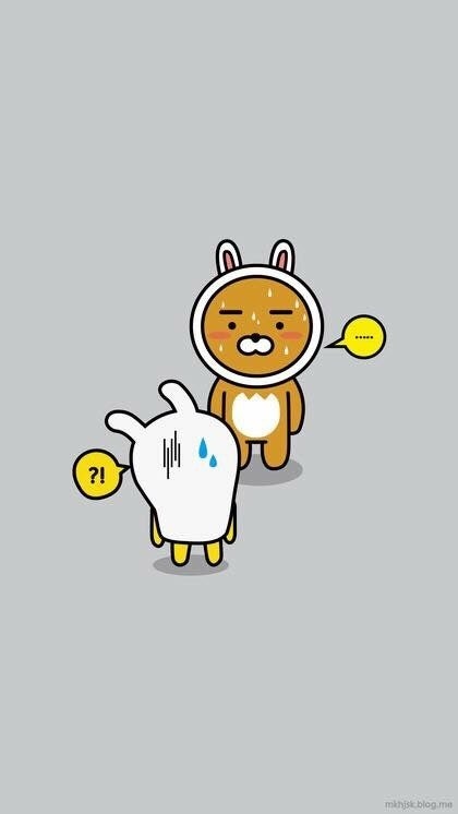 카카오프렌즈 라이언이미지/라이언배경화면/라이언/라이언폰배경 : 네이버 블로그