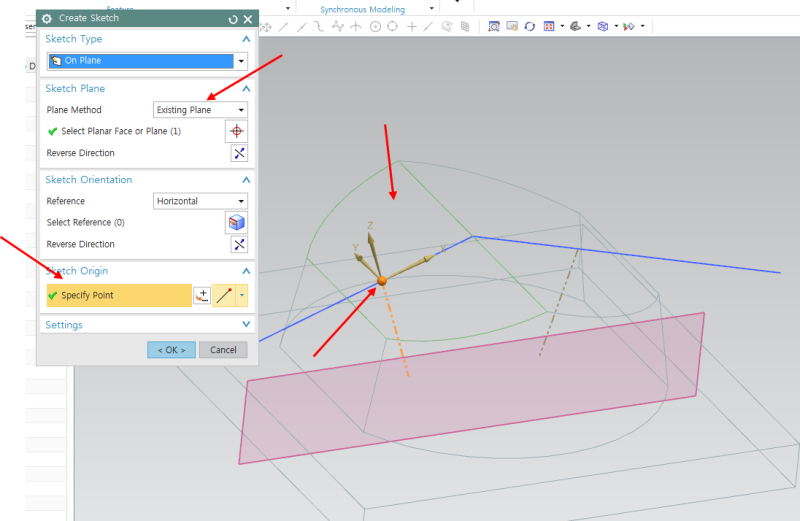 유니그래픽스 Ug Nx 컴퓨터응용 3d 기계설계 및 Mct 머시닝센터 컴퓨터응용밀링기능사 컴퓨터응용가공산업기사 자격증 교육 및 취득 공부 경사 평면 생성하기 영어버전