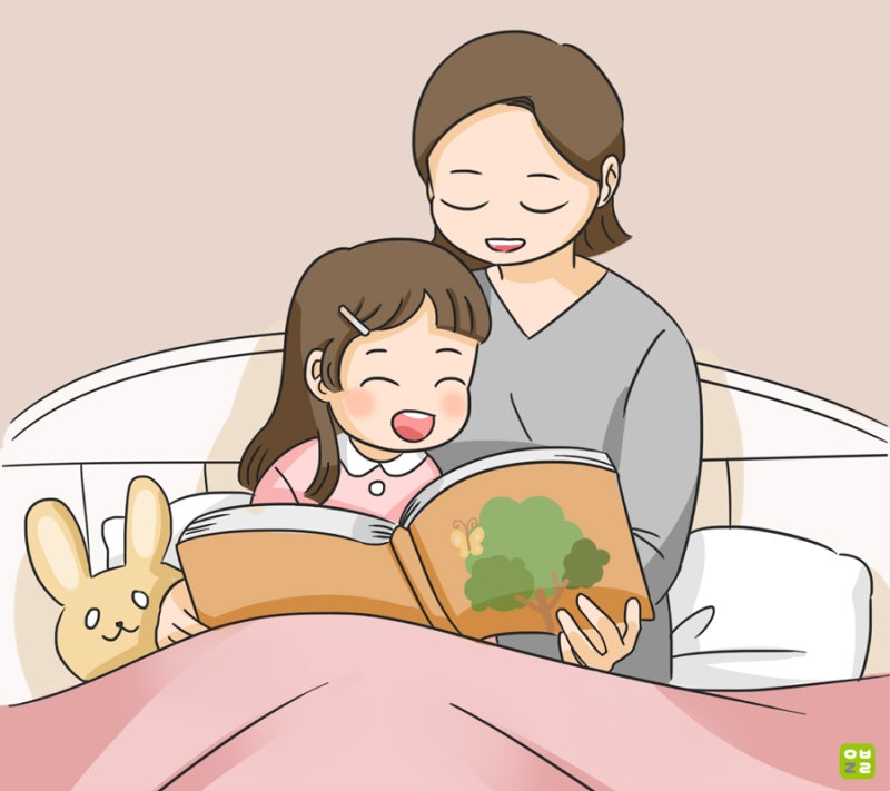 잠들기 전 그림책 읽어주는 부모 상상력이 자라는 자녀 동화책 읽어주기 동화책 읽기 독서효과 애착형성방법 창의력