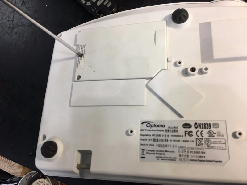 옵토마,VDHDNULV N1839 칼라휠불량사례입니다~ 참고자료(램프분리과정) : 네이버 블로그