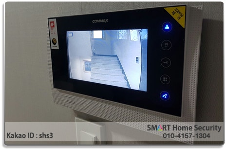 신축 오피스텔 코맥스 공동현관 로비폰 DRC-703LC/RF,세대현관비디오폰 CAV-70CG 설치/수원 팔달구 갓매산로 인터폰 시공 사례/ : 네이버 블로그