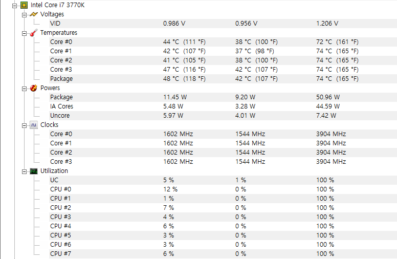 하드웨어 모니터링 HWMonitor 소개 / CPU온도/Fan/GPU/SSD/HDD 정보확인 : 네이버 블로그