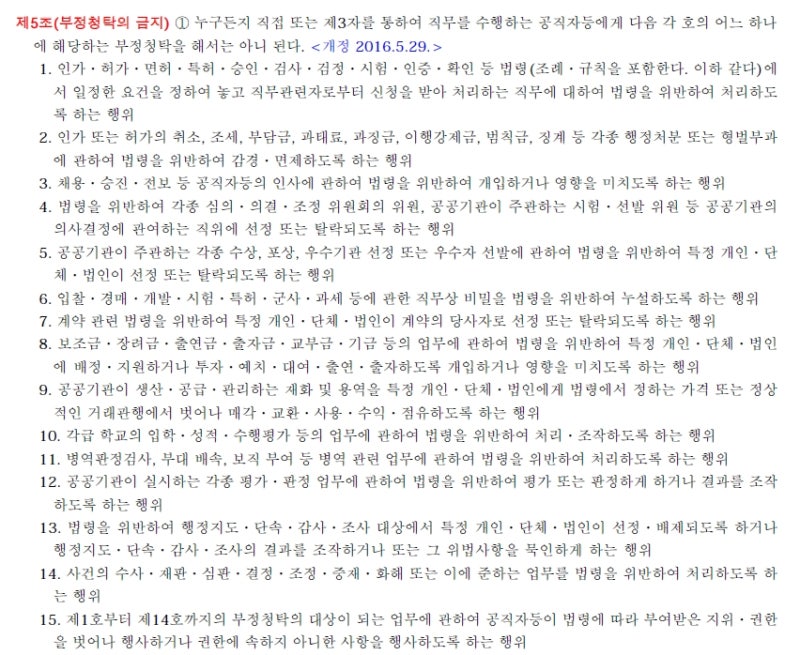 청탁금지법 김영란법 강의·자문사례 ㉛ 국회의원 또는 보좌관에 대한 법률 개정·세금 감면 요구 공익 목적의 정당한 청탁인지