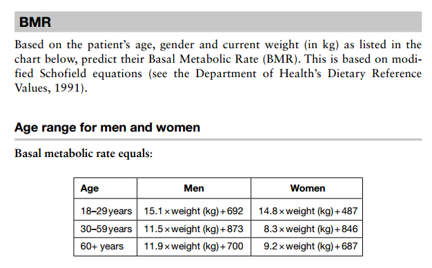 기초 대사량, 에너지 요구량 계산하기 : 네이버 블로그