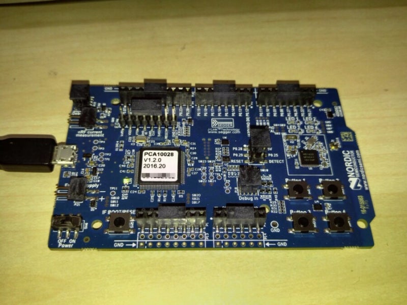 NRF51 development kit (PCA10028) : 네이버 블로그