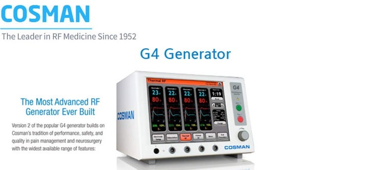 고주파 신경차단 시술 장비(4채널)-COSMAN G4 : 네이버 블로그