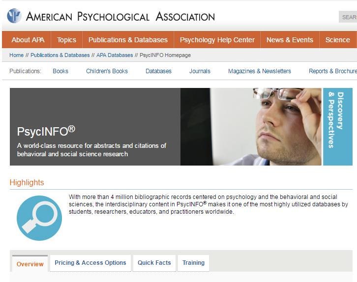 PsycINFO : 네이버 블로그