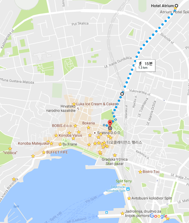 스플리트(SPLIT) 아트리움 호텔(Atrium Hotel) : 네이버 블로그