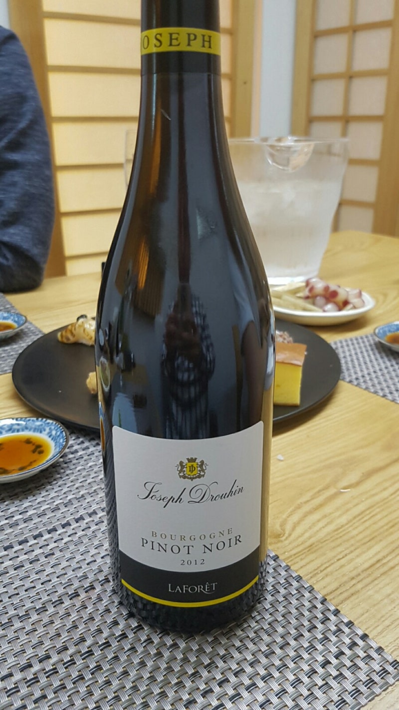조셉드루앵 라포레 부르고뉴 피노누아 2012 Joseph Drouhin Laforet Bourgogne Pinot noir ...
