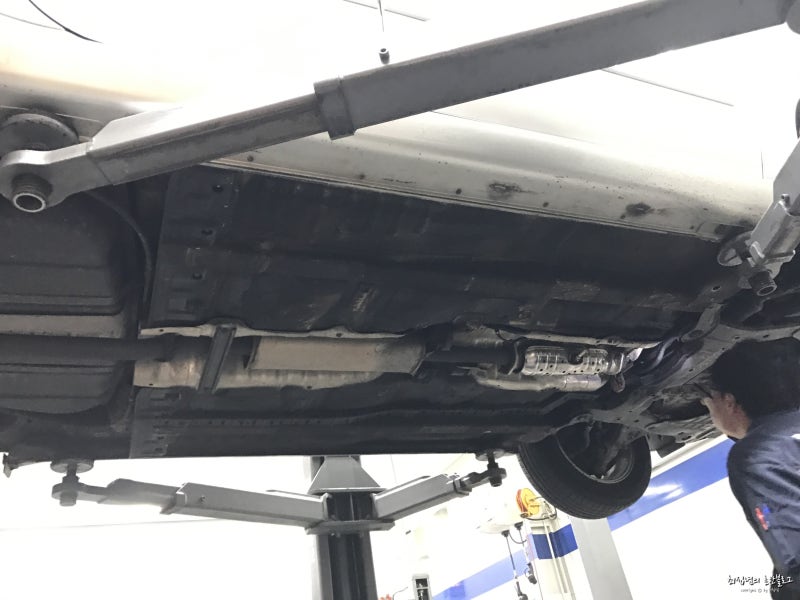 후방촉매(P2096) 차량정비 후기!! : 네이버 블로그