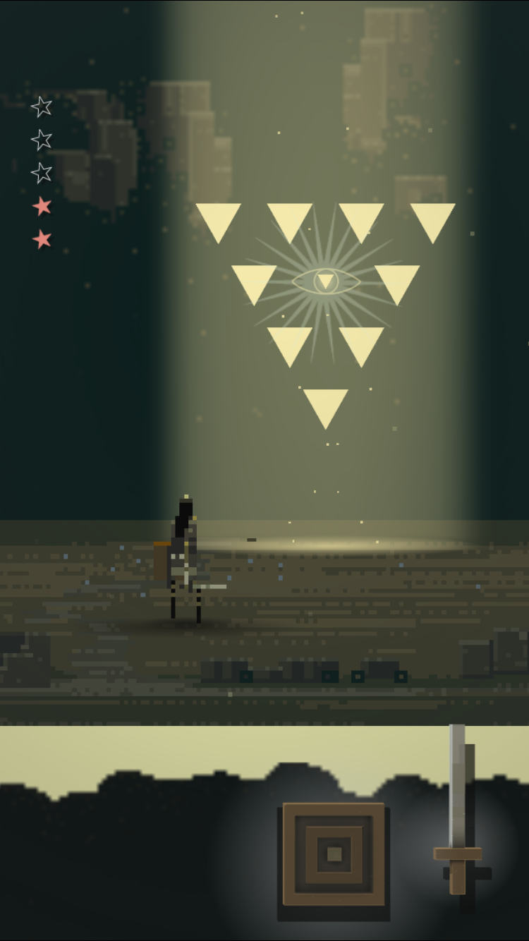 모바일 게임(IOS) 게임의 명작 Sword & Sworcery EP 리뷰 : 네이버 블로그