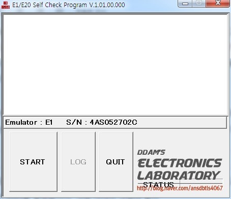RENESAS RL78/G13 Microcontroller 5강 - E1 Emulator 설정 및 사용하기 : 네이버 블로그