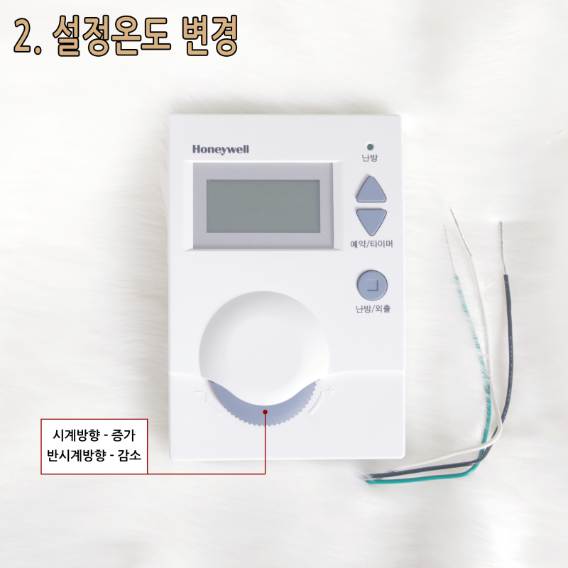사용설명서 하니웰 디지털 온도조절기 Dt100 시리즈 사용설명서 사용방법 네이버 블로그