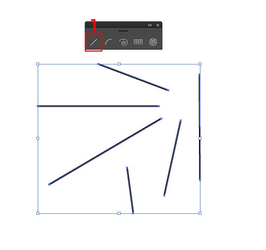 25장.일러스트 라인툴(Line Segment Tool)을 알아 봅시다. : 네이버 블로그