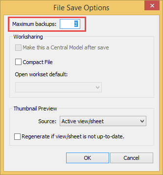 레빗(revit) 파일(file) 백업(backup) 개수 지정하기 : 네이버 블로그