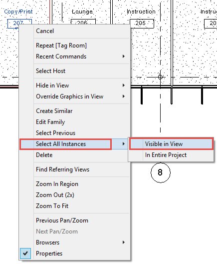 레빗(revit) - 모든 인스턴스(instance) 선택 : 네이버 블로그