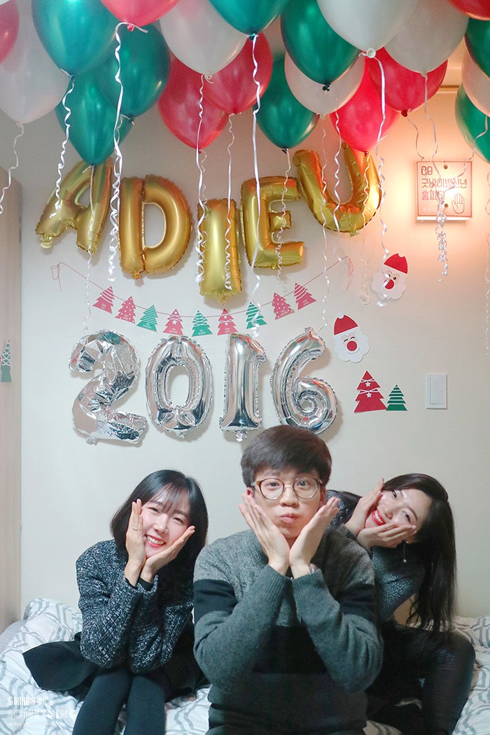 연말홈파티 준비 크리스마스파티 빵꾸모임 네이버 블로그