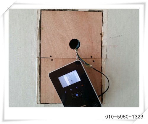 부천 상동 꿈동산신안아파트 현관비디오폰을 삼성비디오폰 SHT-3625AMK로 교체했어요. : 네이버 블로그