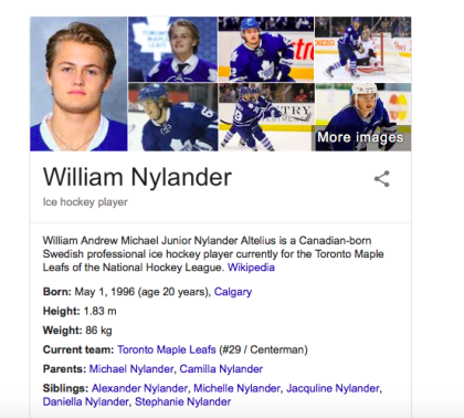 william nylander siblings