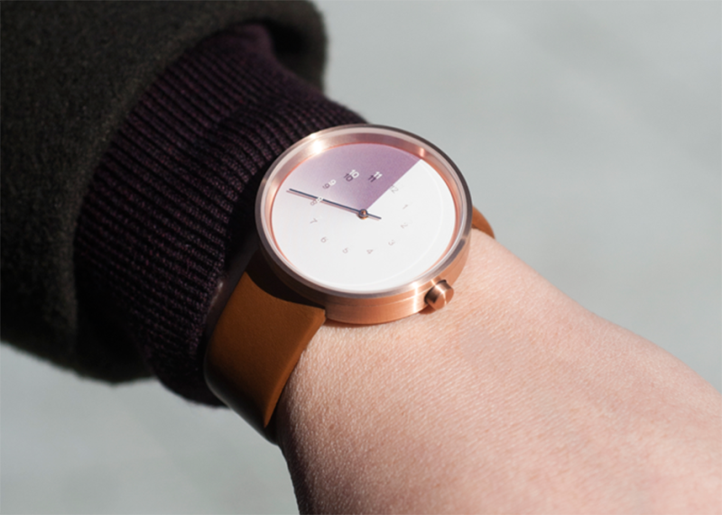 그라데이션 효과로 시간을 알 수 있는 독특한 디자인의 시계 "Hidden Time Watch " : 네이버 블로그
