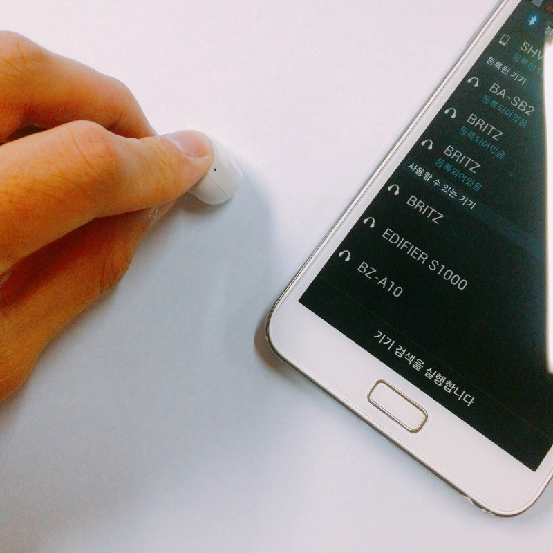 완전 무선 블루투스 스테레오 이어폰 브리츠 BZ-TWS5 소개 : 네이버 블로그