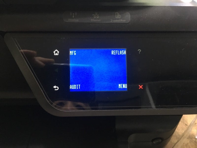 [HP 프린터 수리] 프린터 초기화 OOBE 리셋 방법(HP officejet 8610, HP officejet 8600 시리즈 ...