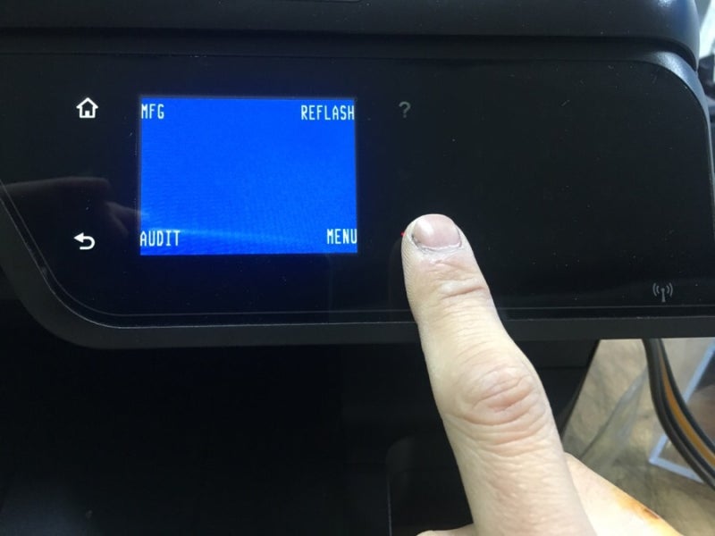 [HP 프린터 수리] 프린터 초기화 OOBE 리셋 방법(HP officejet 8610, HP officejet 8600 시리즈 ...