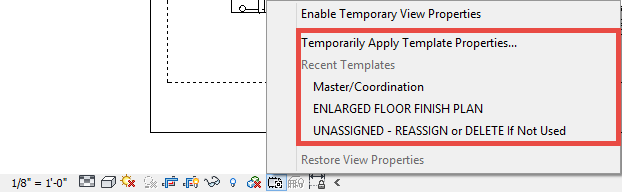 레빗(revit) - 임시 뷰 특성(Temporary View Properties) : 네이버 블로그
