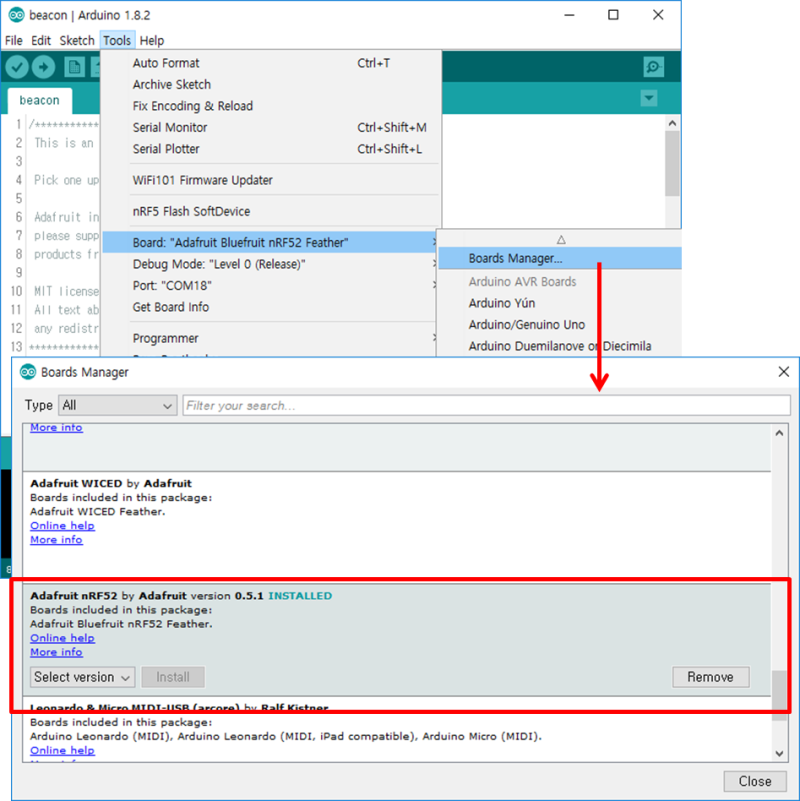 nRF52 DK - Arduino 보드 만들기 1 : 네이버 블로그