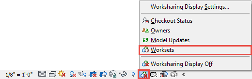 레빗(revit) - 작업 공유 화면표시 모드(Worksharing display) : 네이버 블로그