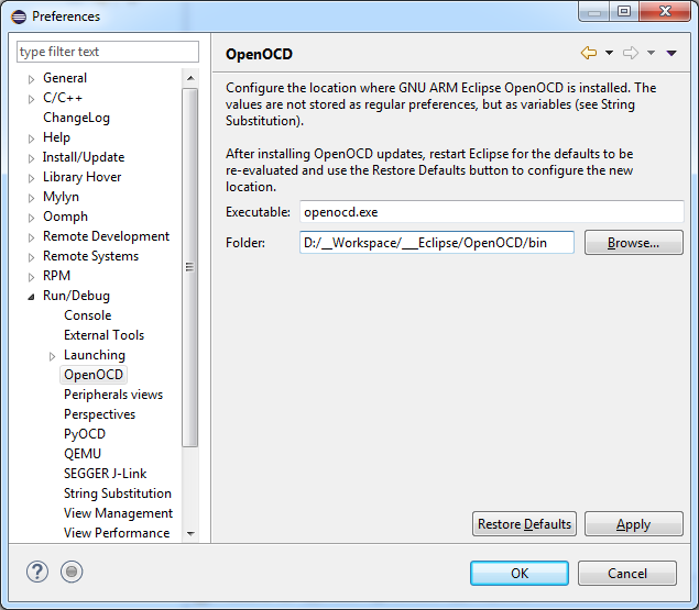 [Eclipse] GCC ARM 개발환경(OpenOCD 포함) 구축 for Windows : 네이버 블로그