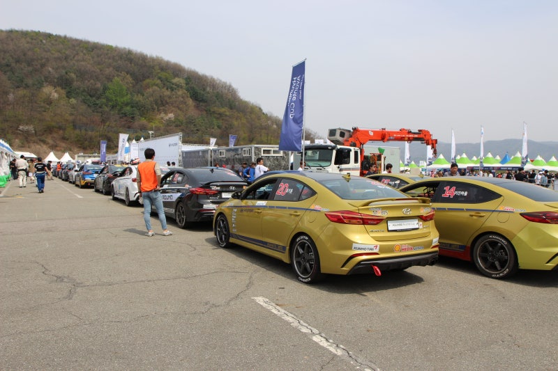 Enjoy Motorsports! AVANTE CUP 시작! 원메이크 레이스의 세계를 알아보자! (원메이크레이스+아반떼컵+아반떼 ...