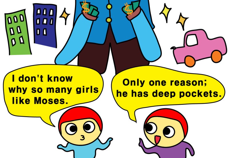 주머니가 깊으면 인기가 많다? - have deep pockets : 네이버 블로그