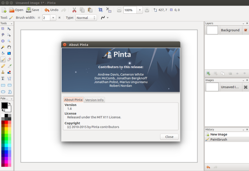 [Editor] 심플한 이미지(Image) 편집기 Pinta for Linux : 네이버 블로그