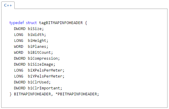 BMP 파일에서 비트맵 Read : 네이버 블로그