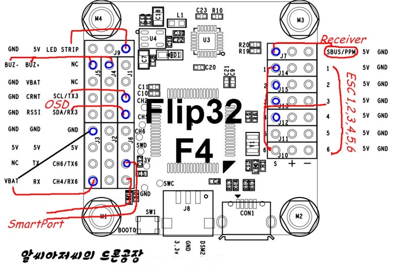 [Flight controller 연결도] F4 연결도 모음| : 네이버 블로그