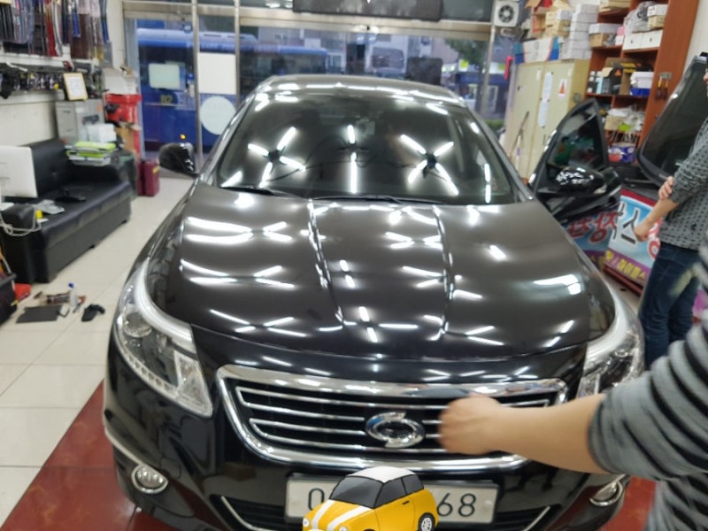 L43 뉴sm5 하이패스ecm룸미러 장착 레인센서 없는차량 특허받은 고정링 사용 뉴sm5자동자유리 전면유리 : 네이버 블로그