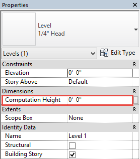 "Room's lower offset is above the Computation Height." : 네이버 블로그