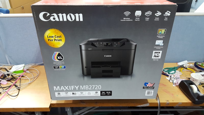 프린터임대를 위한 무한프린터 만들기 캐논 MB2720 : 네이버 블로그