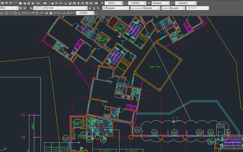 캐드팁 오토캐드autocad 오류용량 줄이기 레이어 정리하기 네이버 블로그