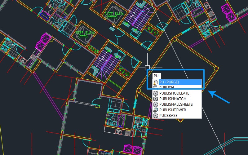 캐드팁 오토캐드autocad 오류용량 줄이기 레이어 정리하기 네이버 블로그