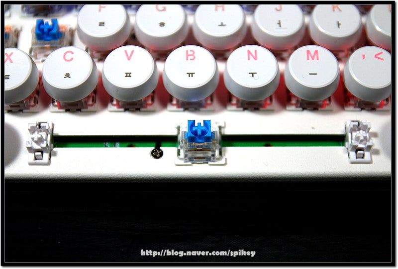 복고풍감성 ABKO HACKER K840 조약돌 레트로 키캡 게이밍 기계식 키보드 : 네이버 블로그