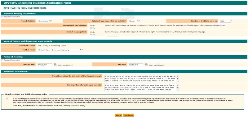 [교환학생 / UPV] UPV에 정보 등록하기 : 네이버 블로그