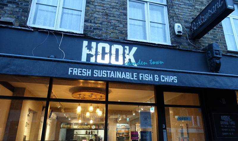 런던 여행 #9 / 런던 맛집 _ 훅 캠든, 퓨전 피시 앤 칩스 전문점 [Hook Camden] : 네이버 블로그