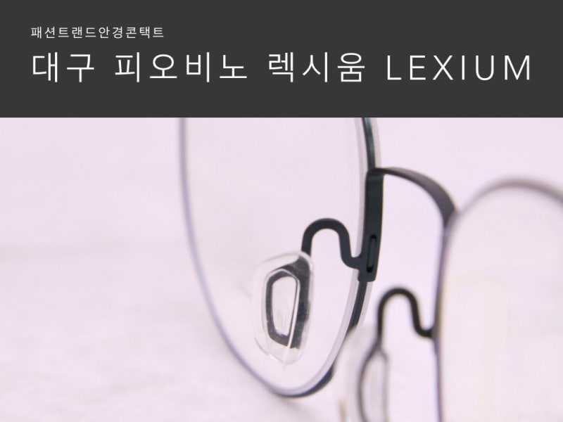 문재인안경 스타일의 대구 피오비노 렉시움 LEXIUM LX513 LX514 : 네이버 블로그