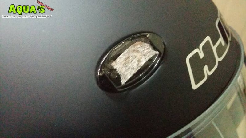 홍진 헬멧 HJC CL-33 벤틸레이션 커버 교체 : 네이버 블로그